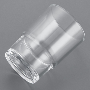 Amazon.com: Bathroom Glass Cup, Aomasi Transparent Toothbrush ...