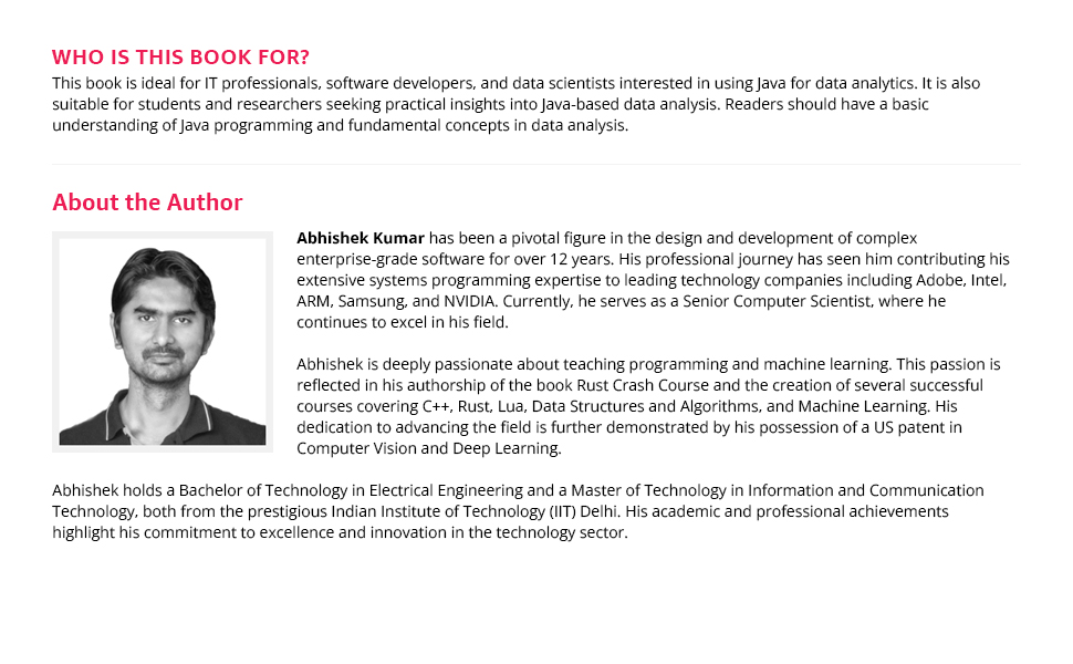 Ultimate Java for Data Analytics and Machine Learning: Unlock Java's ...