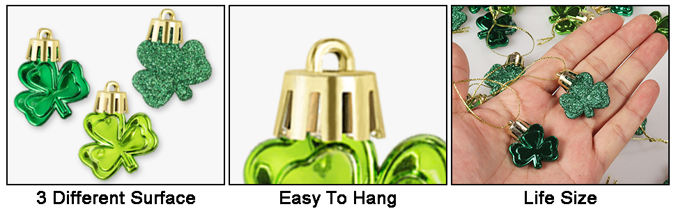 Amazon.com: 30 piezas decorativas del Día de San Patricio, conjunto de ...
