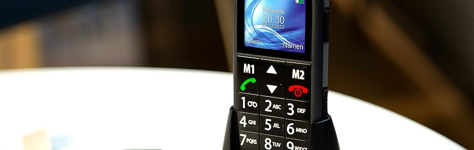 Fysic FM-7500 Mobiele Senioren Telefoon 32GB met Grote Toetsen - GSM Mobiele Telefoon met SOS ...