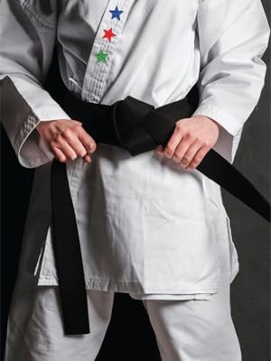 Amazon.com: Gold One Inch Star Patches, (10-Pack) Iron On Star ...