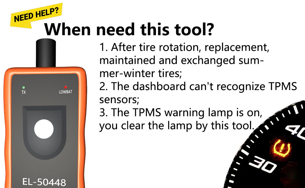 Amazon.com: Chevy TPMS Relearn Tool for GM Chevrolet TPMS Reset Tool ...