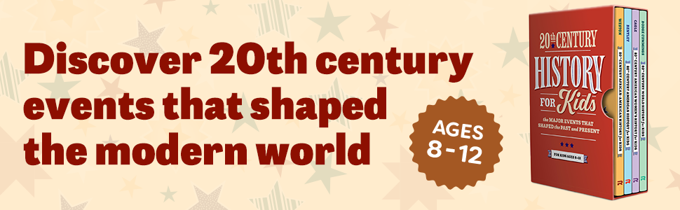 20th Century History for Kids 4 Book Box Set: Major Events that Shaped ...