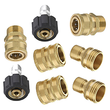 Amazon.com: FLY KAN Pressure Washer Quick Connect Adapter Set, Quick Connect & Disconnect kit ...