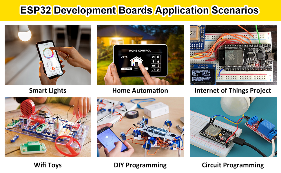 Esp32 Esp Wroom 32 Cartes De Développement 2 Pièces Esp32 Node Mcu 2 4