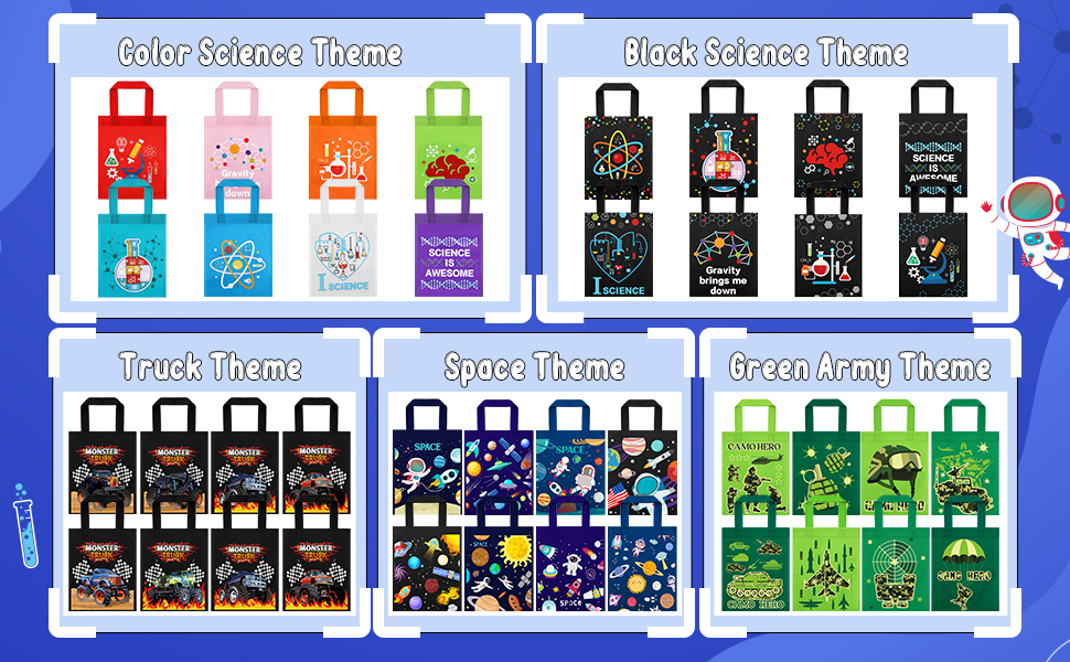 Amazon.com: Ferraycle 24 Pcs Science Party Favor Bags Lab Week 2025 ...