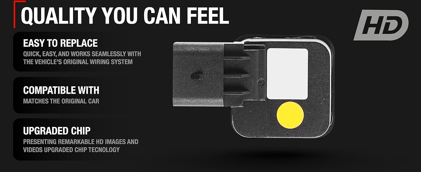 Amazon.com: Rear View Backup Camera - Compatible with 2015-2017 Ford F-150, 2018-2019 Ford Lobo ...