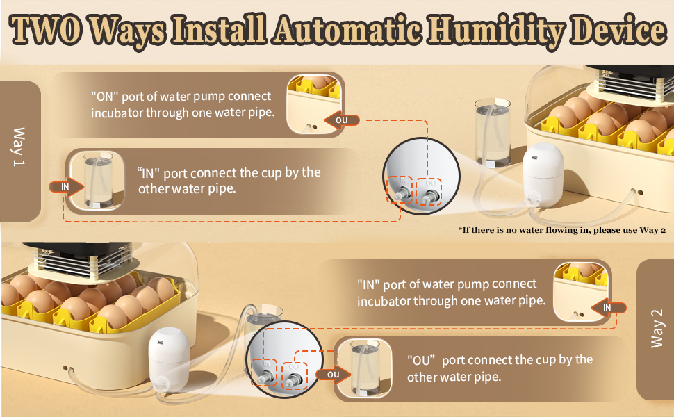 Amazon.com: Chalixion Chicken Incubators for Hatching Eggs,16 Egg Incubator with Automatic ...