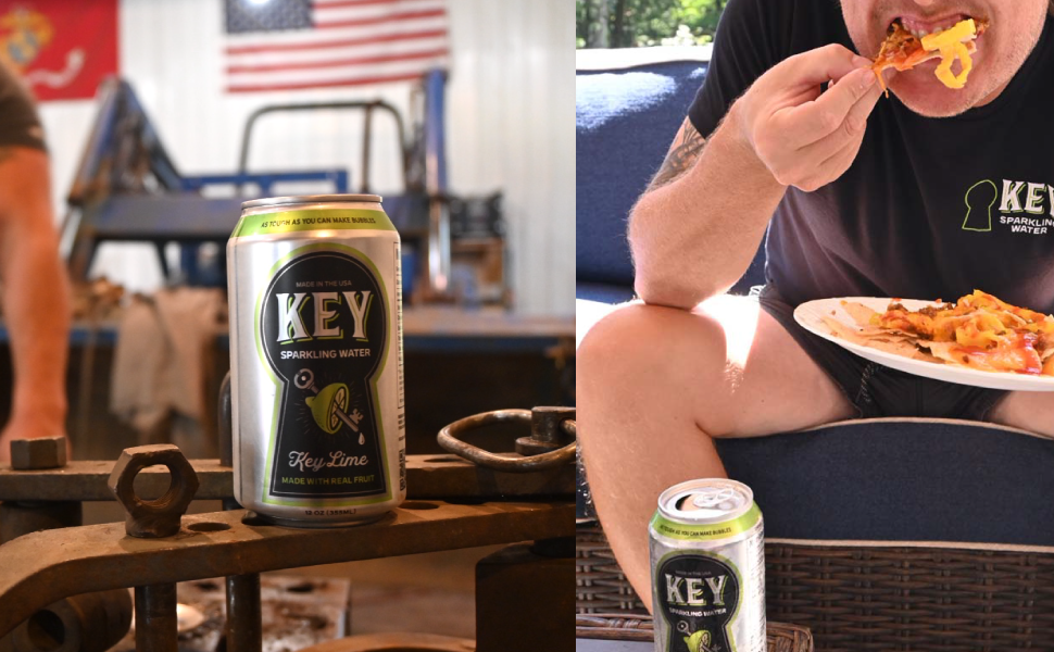 Amazon.com: Key Sparkling Water | Key Lime | Non-Alcoholic Drinks | Flavored Sparkling Water ...