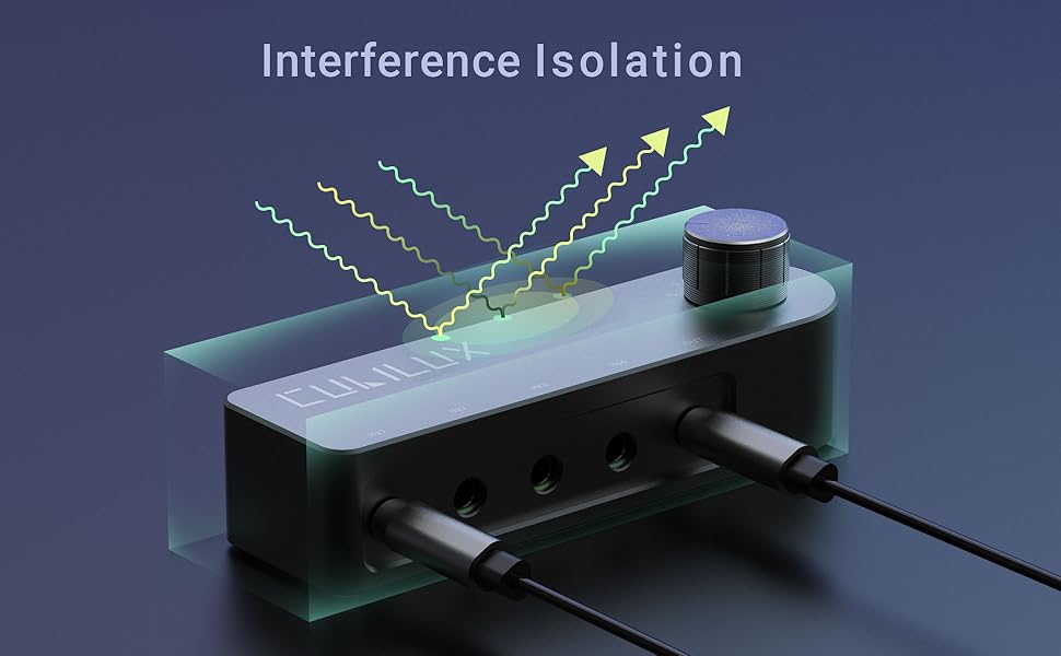 Cubilux Bidirectional 4-Channel 3.5mm Audio Switcher, Passive Stereo 4 ...