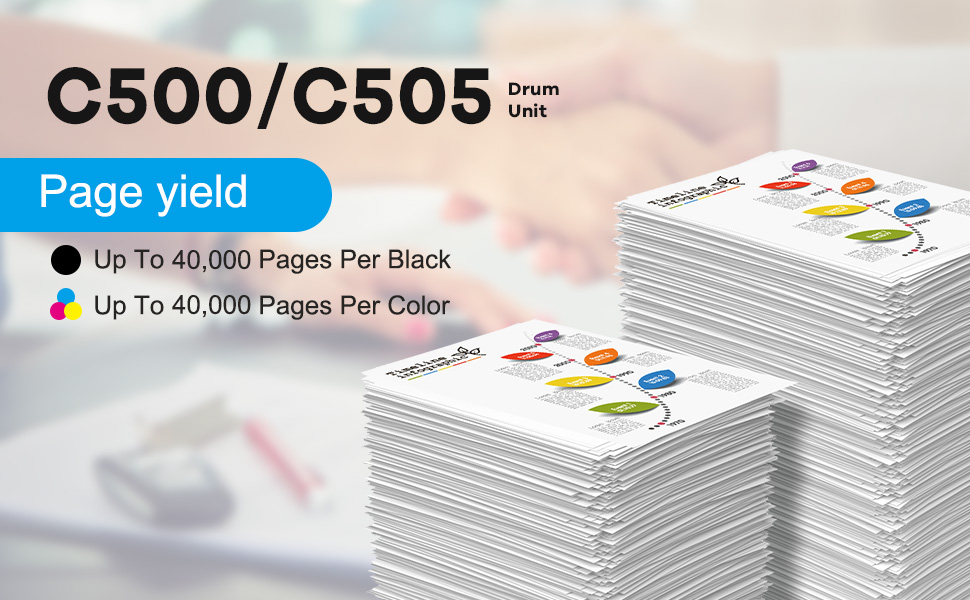 Amazon.com: Versalink C500/C505 Drum Cartridge Unit Replacement for Xerox 108R01484 108R01481 ...