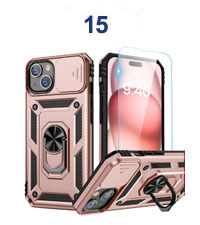 Amazon.com: Goton for iPhone 15 Plus Case with Screen Protector - Slide Camera Cover Protective ...