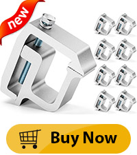 Amazon.com: moveland Heavy Duty Camper Shell Clamps - Truck Topper ...