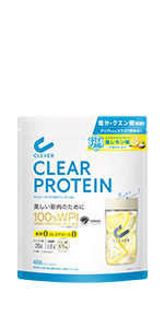 Amazon | クレバー クリア ホエイ プロテイン [WPI100%] マッスル マスカット味 400g [脂質ゼロ・コレステロールゼロ] | クレバー | ホエイプロテイン