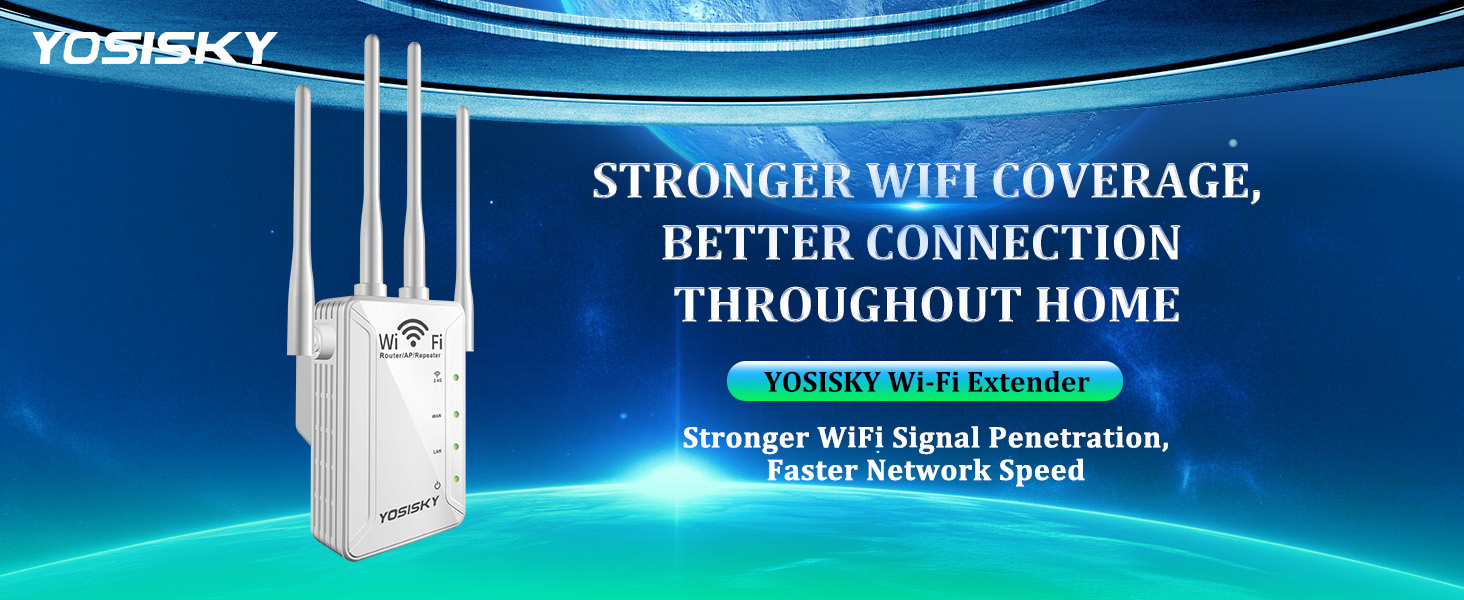 Amazon.com: 2025 Upgraded WiFi Extender Signal Booster,Up to 16899 Sq ...