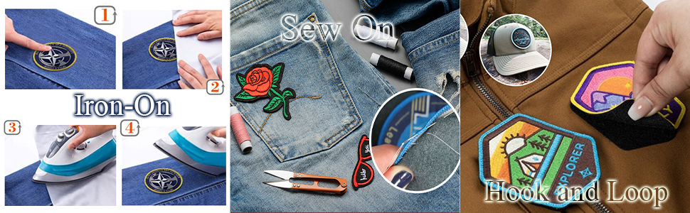 Amazon.com: Custom Patches – Personalized Embroidered Logo Patch, Design Your Own Iron-On, Sew ...