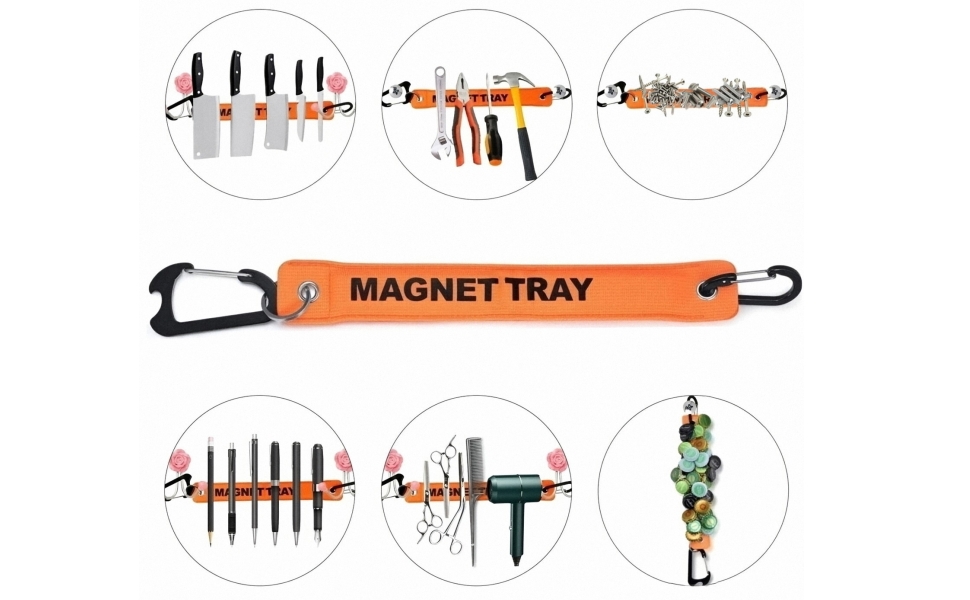 Amazon.com: Ultimate Magnetic Tool Holder Strip – Heavy-Duty Wall Magnet Bar for Garage Tools ...