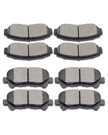Amazon.com: evkingauto Front & Rear Brake Pads - Fit for Cadillac Escalade, Escalade ESV & EXT ...