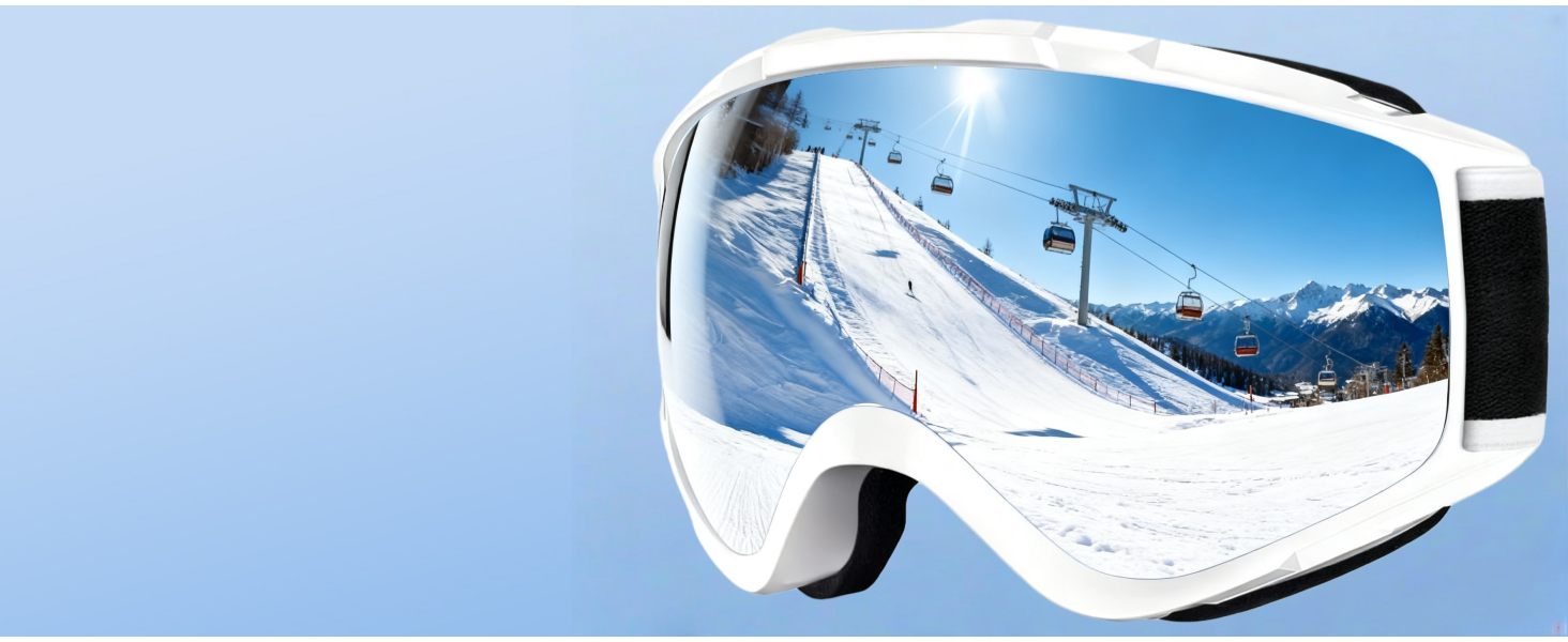 Amazon.com: Ski Goggles for Men & Women, Dual Anti-Fog Lens Snowboard ...