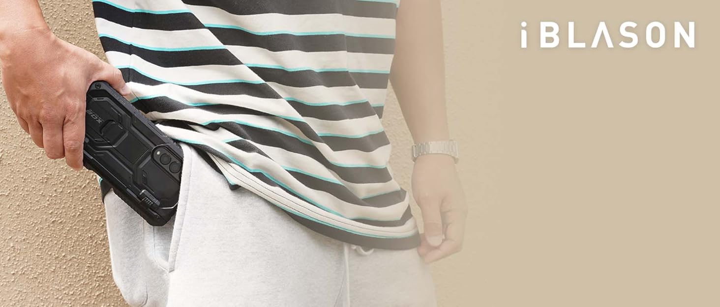 Amazon.com: i-Blason Armorbox Designed for Samsung Galaxy S23 Ultra Case with Kickstand & Belt ...