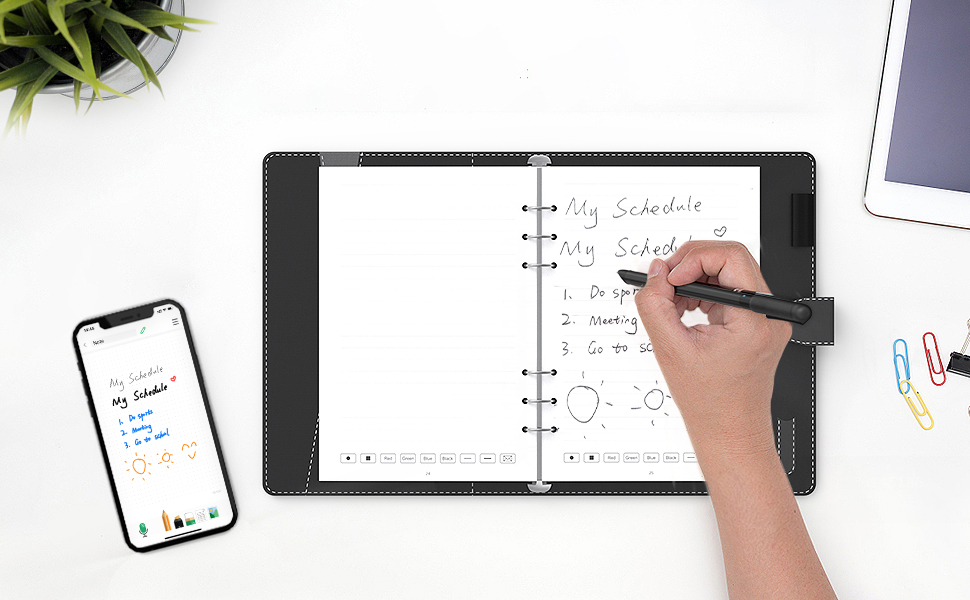 Amazon.com: SyncPen3 Set- NEWYES Smart Pen OCR Digital Pen for Students, Designer, Business Man ...
