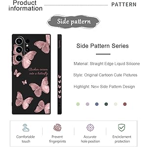 Amazon.com: LEECG for Samsung Galaxy S24 Ultra Case, Creative Flower Pattern Design Phone Cover ...