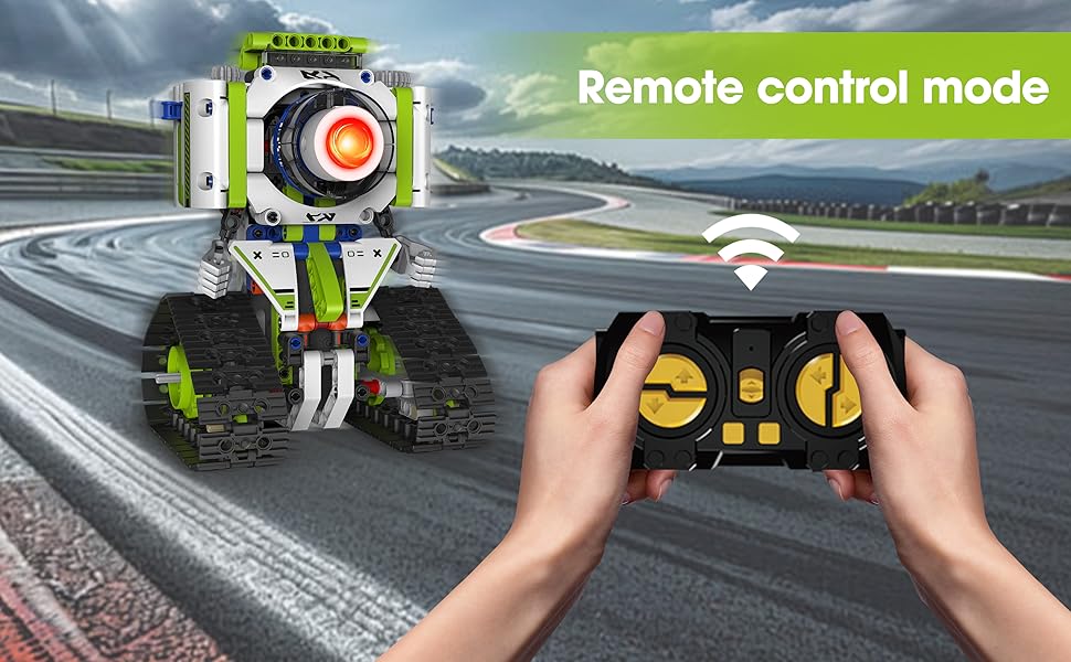 Amazon.com: STEM Robotics Kit for Kids Ages 8-12,5 In1 Robot Building ...