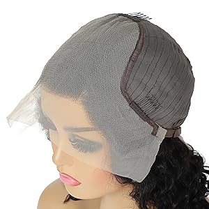 Amazon.com : EMOBANA Bob Wig Human Hair 13x6 Lace Front Wigs 12 Inch Loose Body Wave HD Lace ...