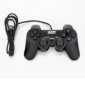 USB Wired Game Controllers for PC/Raspberry Pi Gamepad Remote Controller Plug and Play Dual ...