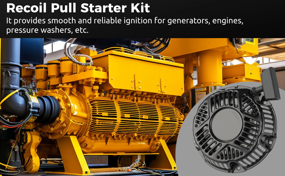 Amazon.com : Homaisson Recoil Pull Starter Kit, Recoil Pull Starter Replacement for Craftsman ...