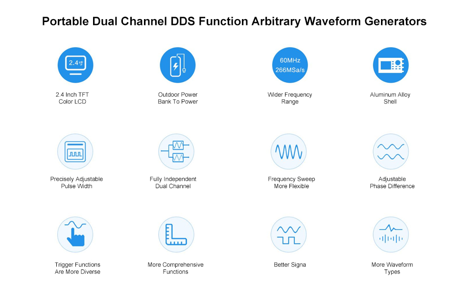 JDS2900 DDS Generator Counter 15MHz 30MHz 40MHz 50MHz 60MHz High ...