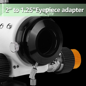 Amazon.com : SVBONY SV503 Telescope 70ED, Bundle with SV188P Dielectric Mirror Star Diagonal ...