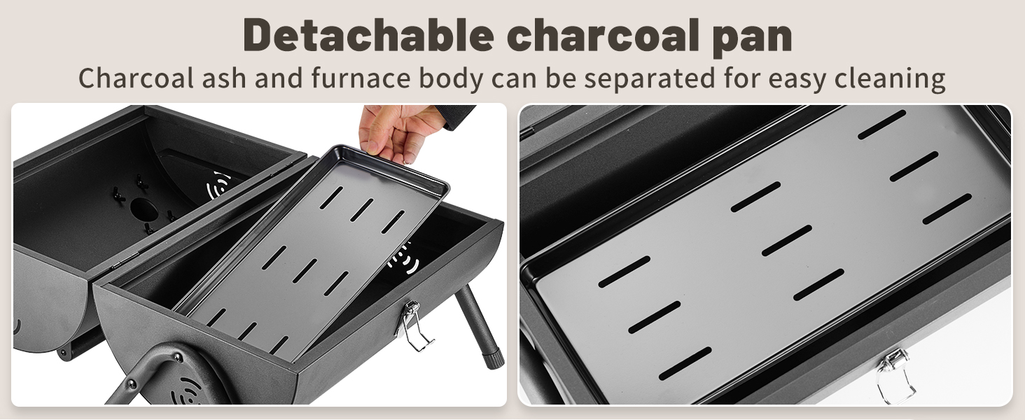 Amazon.com: Portable Charcoal Grill Outdoor Stove: BBQ Easy to take Two Side Carbon Griller ...