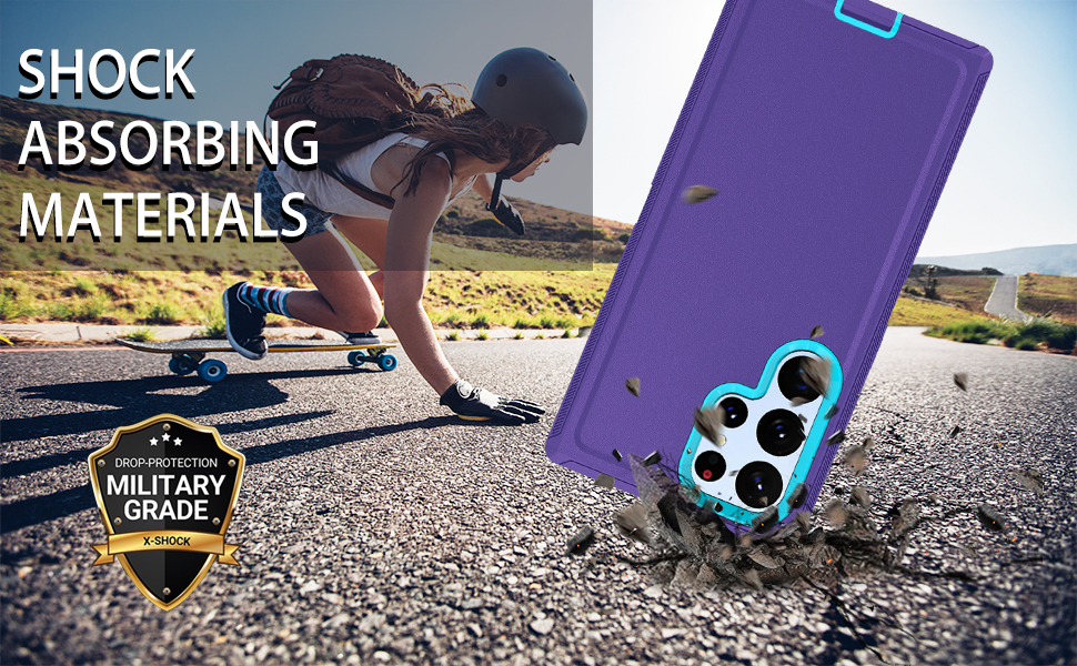 Amazon.com: ONOLA Phone Case for Samsung Galaxy S22 Ultra Case with HD Screen Protector, Heavy ...