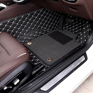 Mr Mattie 7D Car Mat for Tata nexon 2025 Onwards 3 | 7D Premium Faux Leather II Luxury Mat II 7 ...