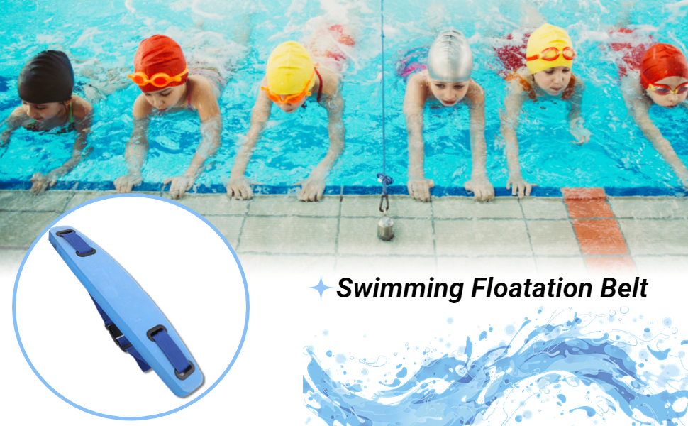 Amazon.com : Swimming Floatation Belt, Adjustable Swimming Buoyancy Belt, EVA Foam Auxiliary ...