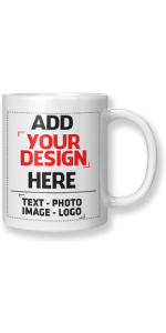 Amazon.com: Personalized Coffee Mug – Custom Photo, Text, or Logo ...