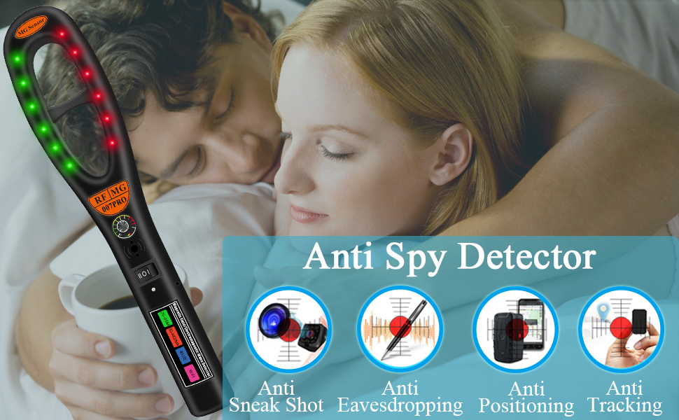 Kaxyuya Gps Bug Detector Anti Spy Detector Rf Detector Hidden Camera Detectors Gps