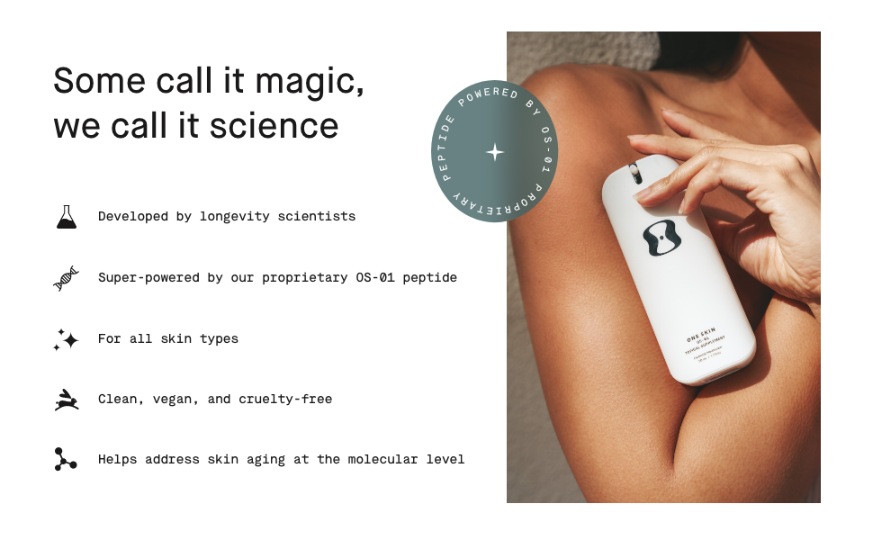 Amazon.com : OneSkin FACE OS-01 Peptide Topical Supplement & Skin Longevity Age Reversal ...