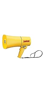 Amazon | ノボル(noboru) レイニーメガホン タフPlus 6W 黄色 TS-631 | ノボル(noboru) | メガホン・拡声器