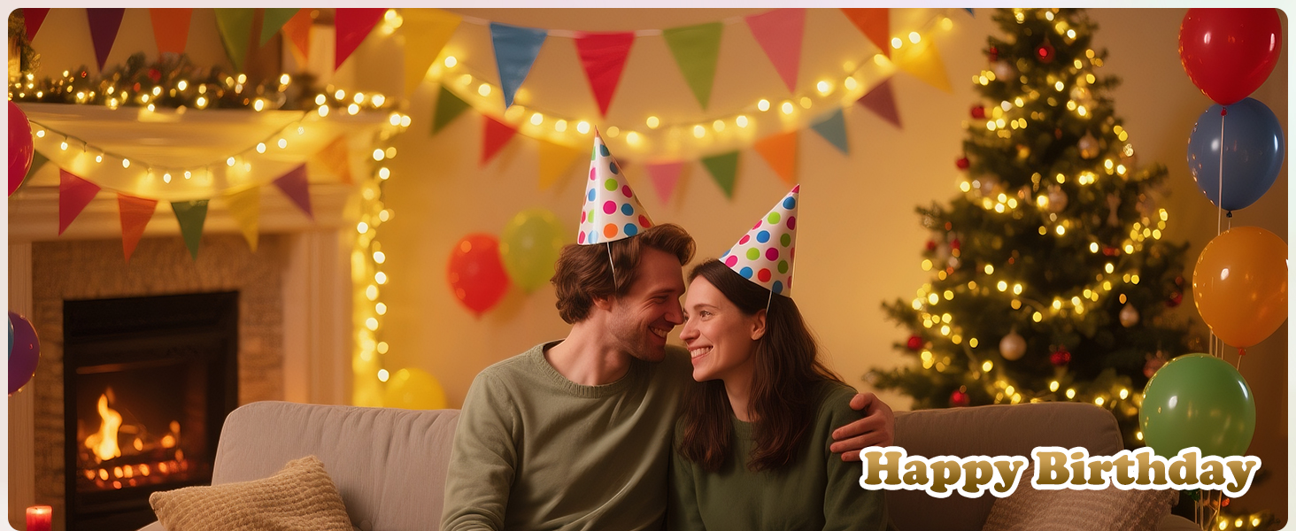 LitHome 33Ft 100 LED Color Changing Christmas String Lights, 35 Colors ...