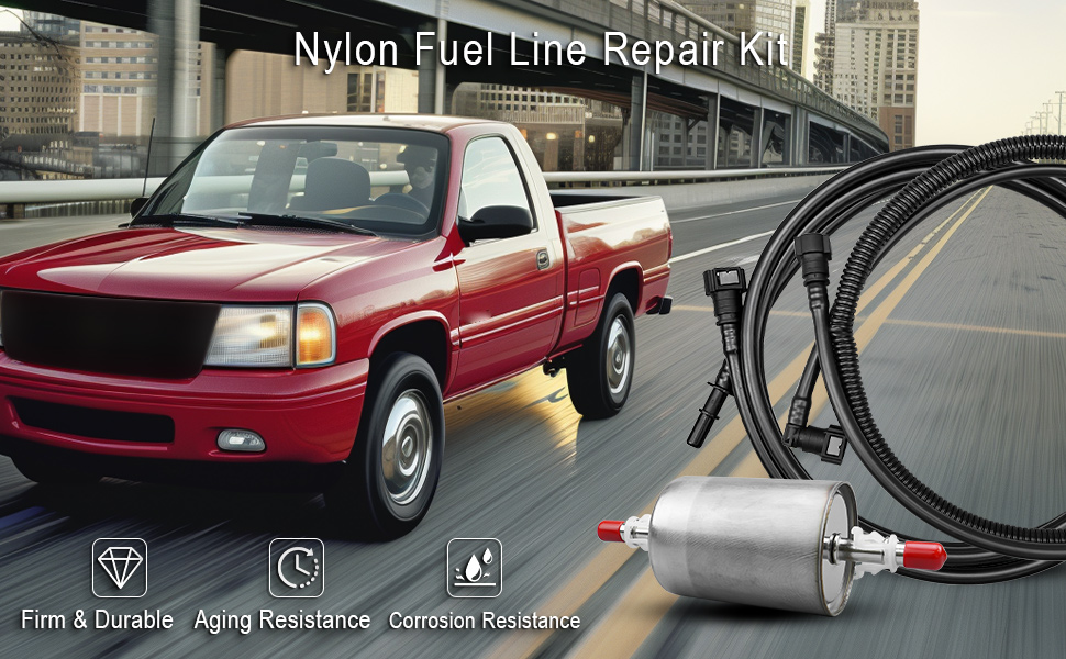 Amazon.com: Nylon Fuel Line Repair Kit Fit for Chevrolet S10 GMC Sonoma 1997 1998 1999 2000 2001 ...