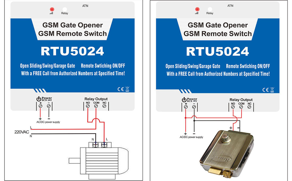 Amazon.com: RTU5024 GSM Gate Opener 4g GSM Gate Opener RTU5024 Mobile ...