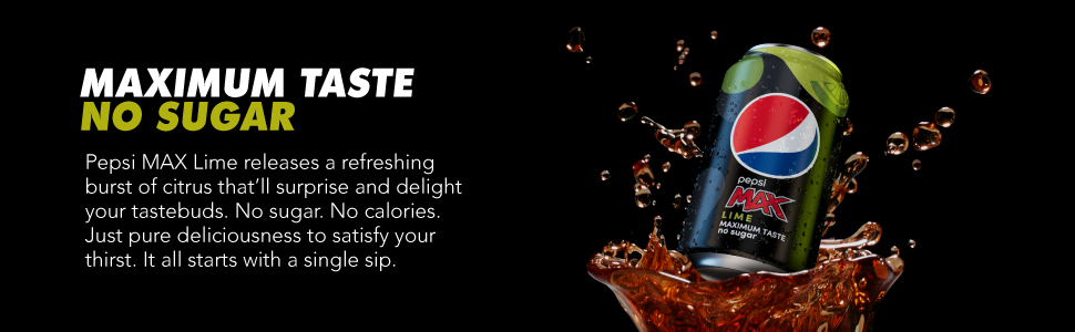 Pepsi Max Lime 24 x 330ml Can : Amazon.co.uk: Grocery