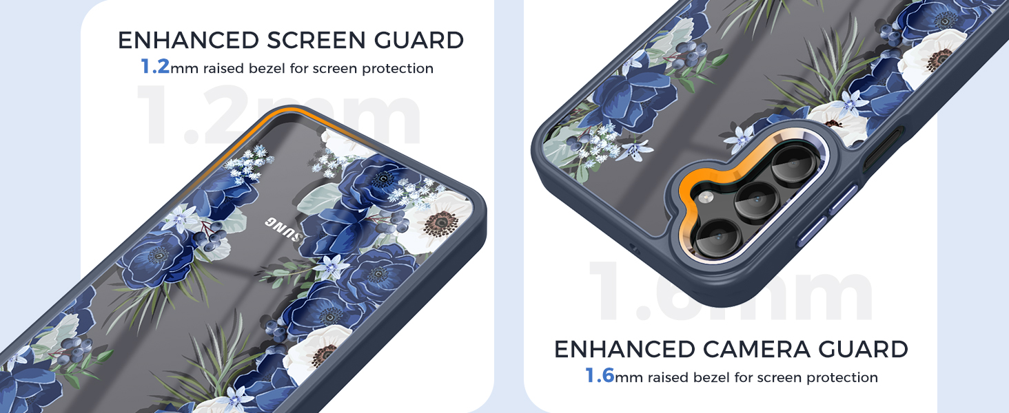 Amazon.com: CASBST for Samsung Galaxy A15 5G Case with 2X Screen Protector and A Camera Lens ...