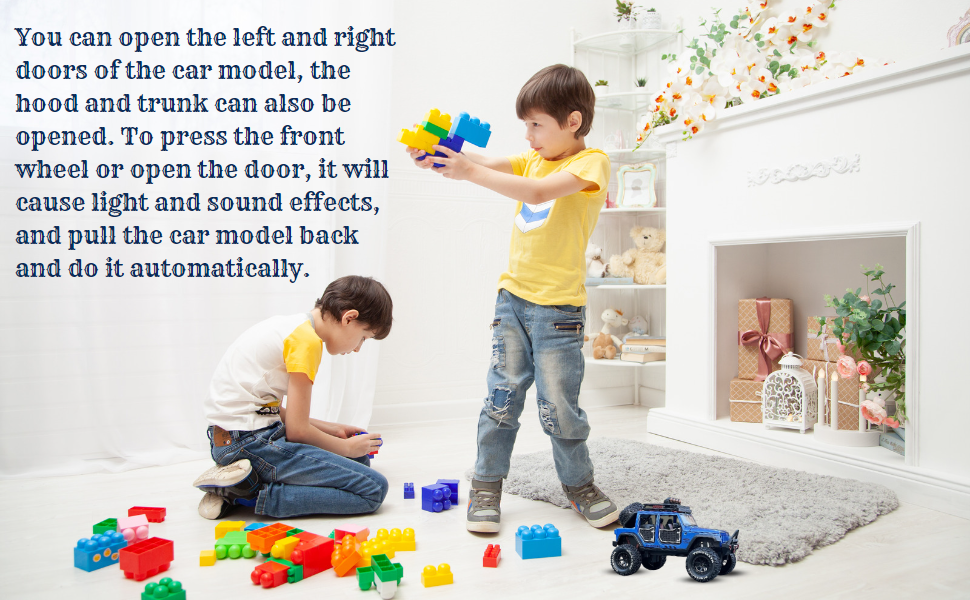 Crizer Off Road Jeep 1: 24 Metal Alloy Pull Back Vehicles Die-cast Car Diecast Metal Pullback ...