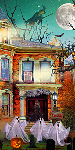 Amazon.com: Haunted House Jigsaw 1000 Piece Puzzle : Toys & Games