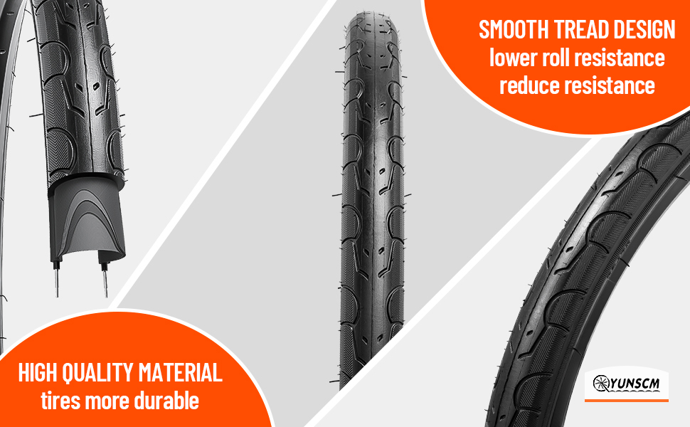 Amazon.com : YUNSCM 2-PCS 20" Bike Tires 20x1.50/40-406 and 20" Heavy Duty Bike Tubes Schrader ...