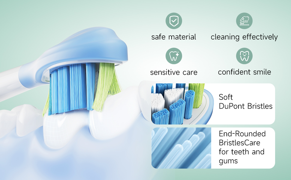 Amazon.com : Replacement Toothbrush Heads Compatible with Philips ...
