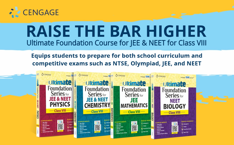 Ultimate Foundation Series for NEET Biology: Class VIII : Cengage India ...